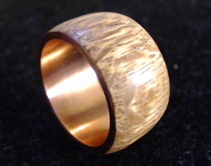 Wooden ring with copper insert made out of Australian silky oak – Part ...